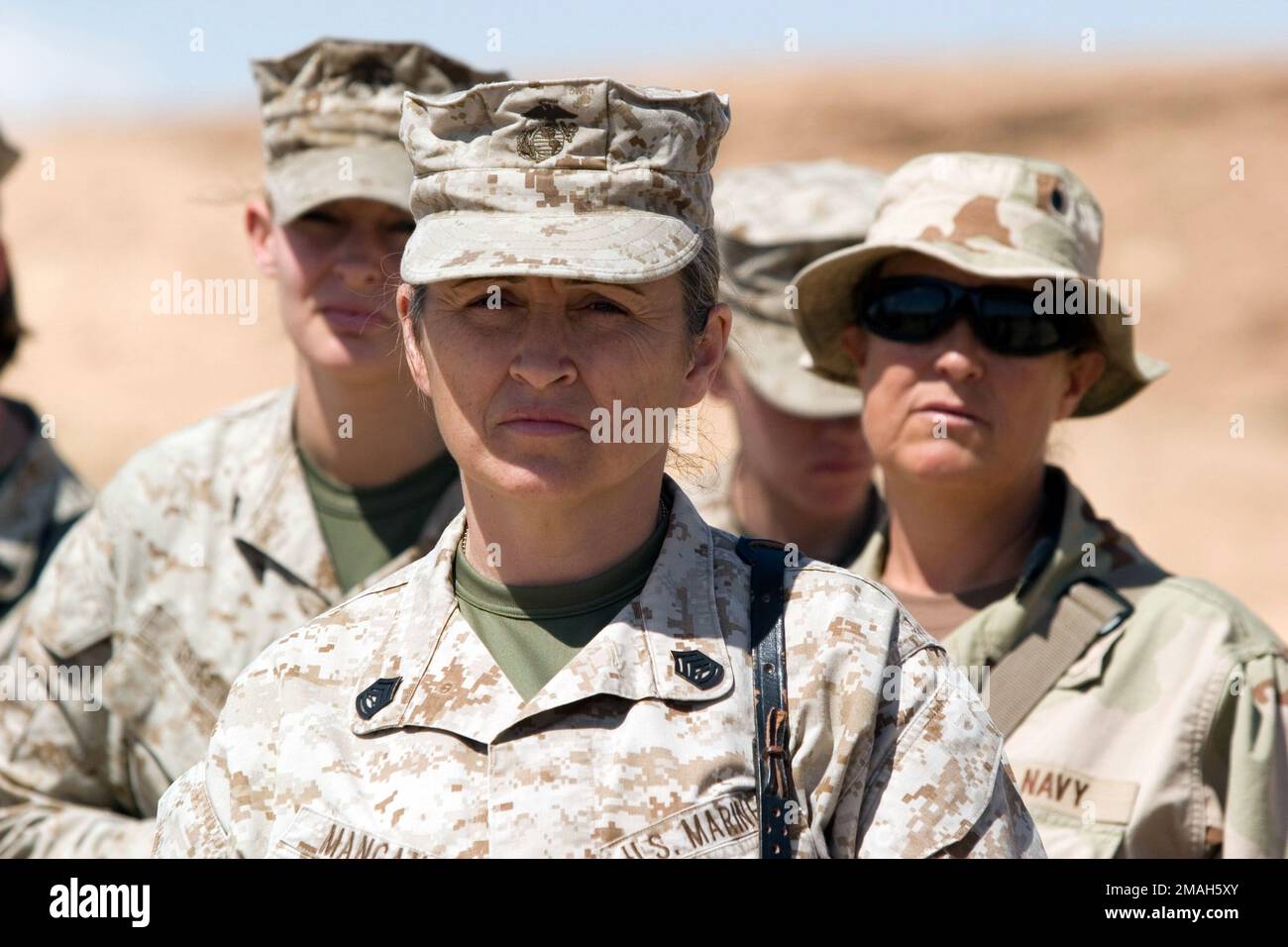 Gunnery sergeant deborah mangan hi-res stock photography and images - Alamy