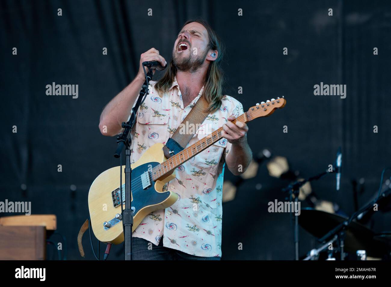 Lukas Nelson of Lukas Nelson & Promise of the Real performs at Bourbon ...