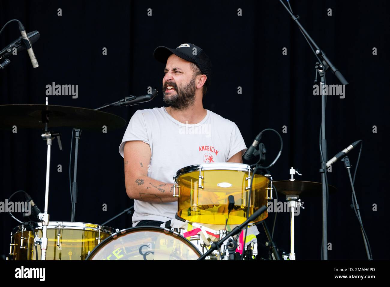 Shane Cody of Houndmouth performs at Bourbon and Beyond Music Festival ...