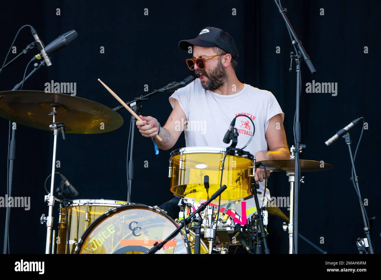 Shane Cody of Houndmouth performs at Bourbon and Beyond Music Festival ...