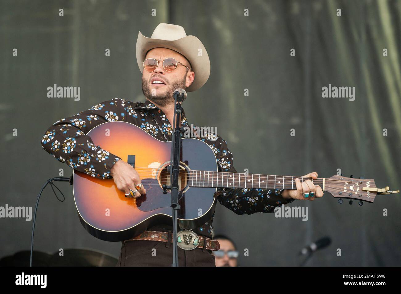 Charley Crockett performs at Bourbon and Beyond Music Festival at ...