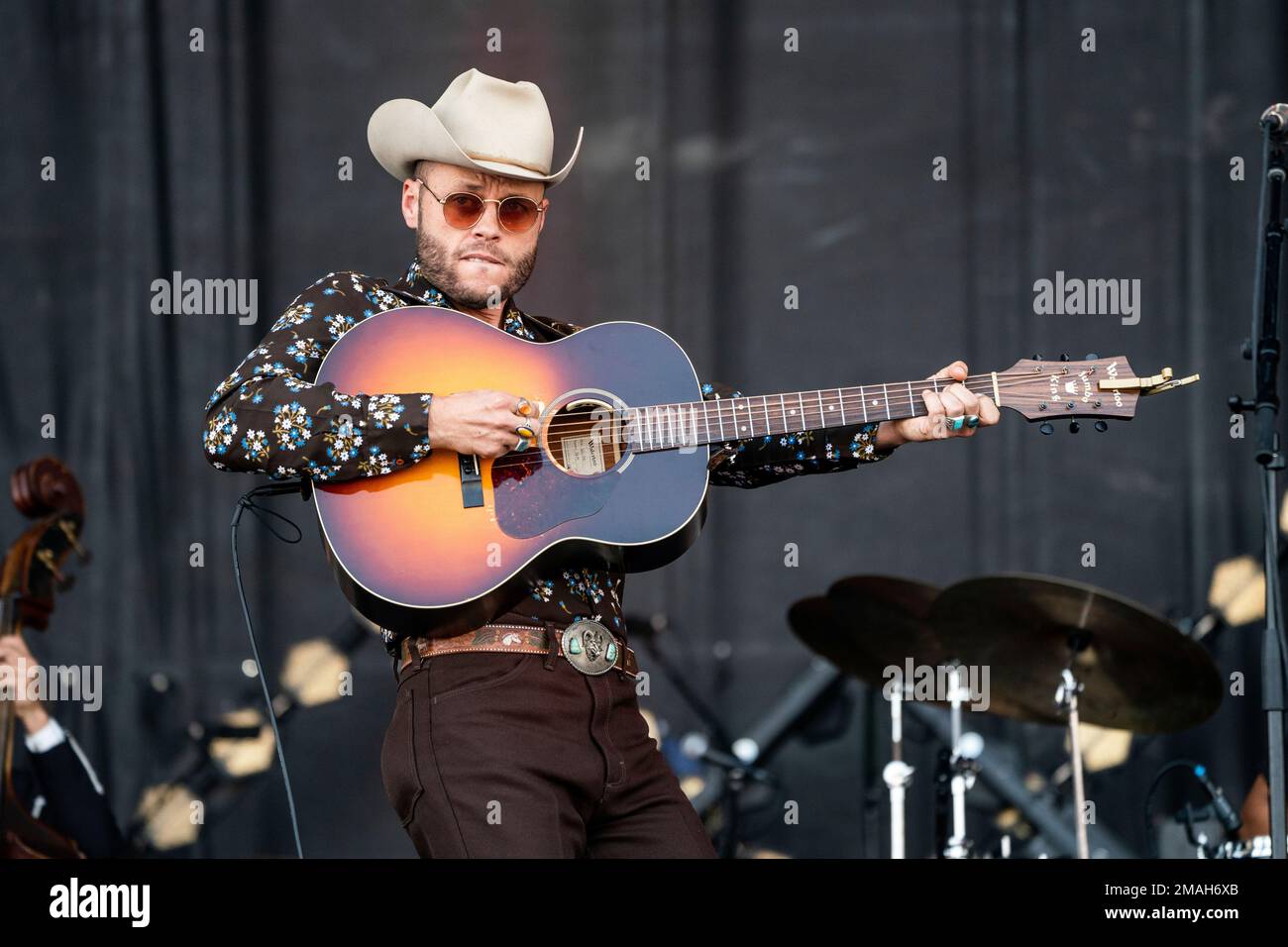 Charley Crockett performs at Bourbon and Beyond Music Festival at ...