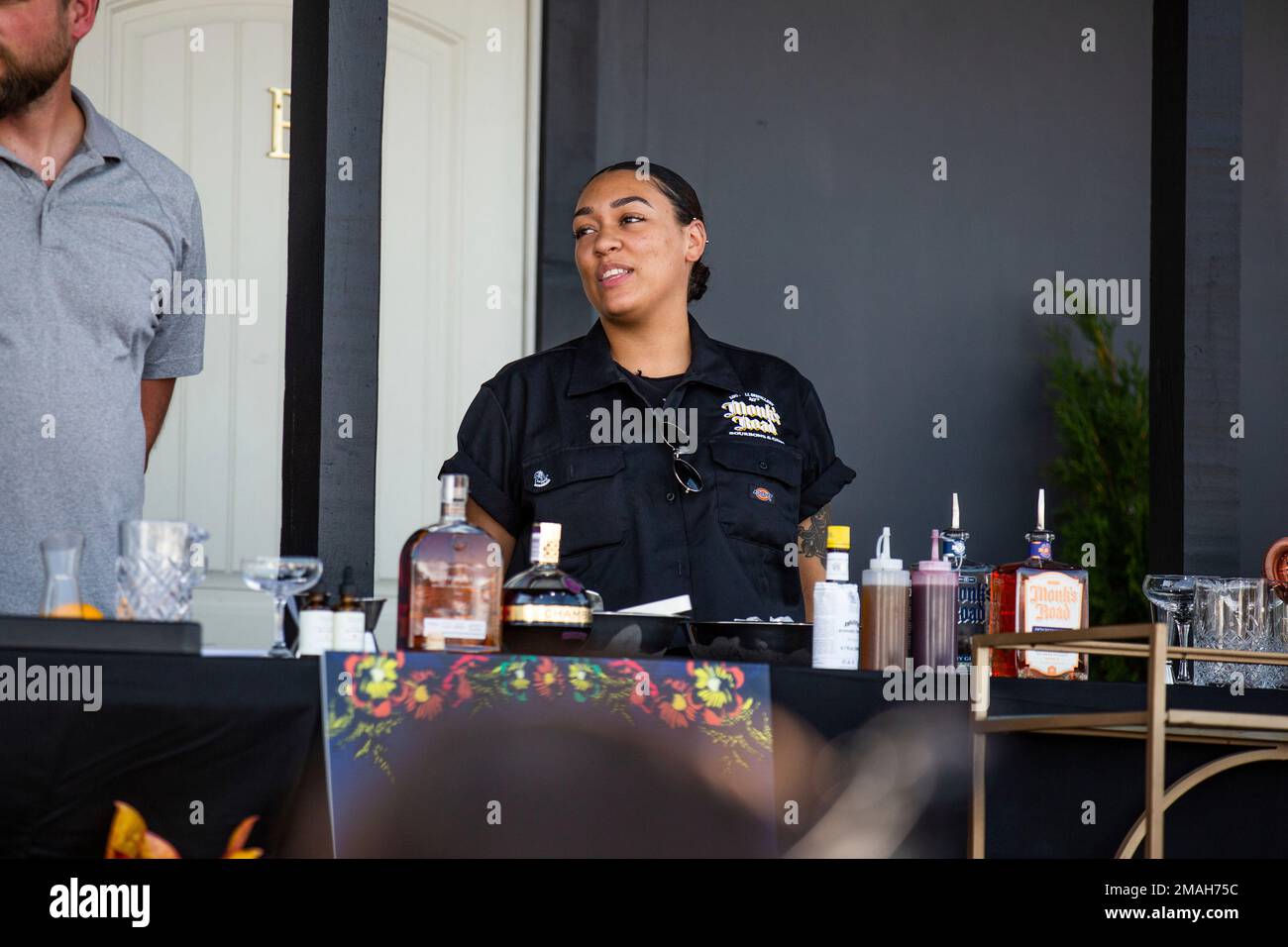 Heaven Blakely of Monk's Road is seen at Bourbon and Beyond Music ...