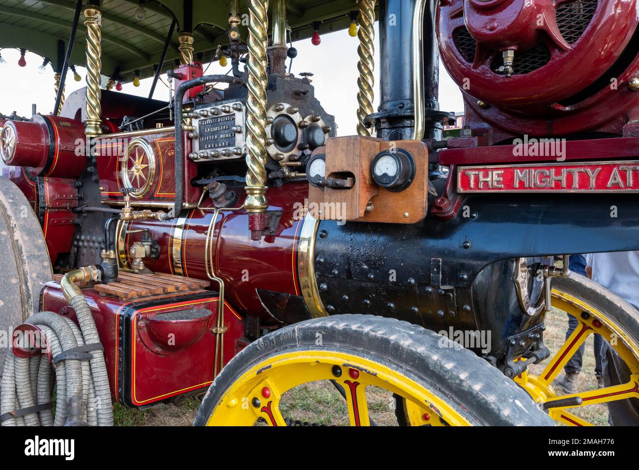 Tarrant Hinton.Dorset.United Kingdom.August 25th 2022.A restored 1918 ...