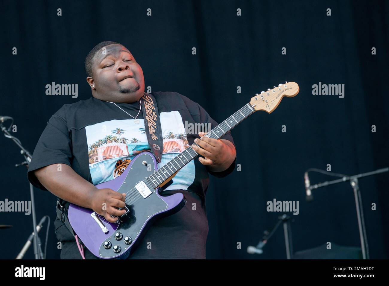 Christone Kingfish Ingram performs at Bourbon and Beyond Music Festival ...