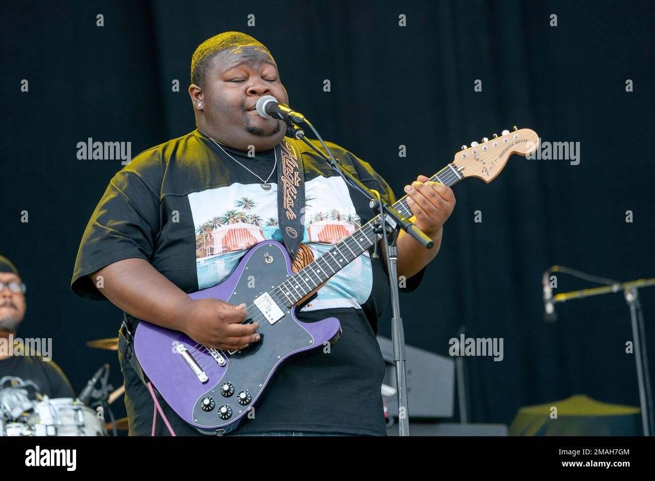 Christone Kingfish Ingram performs at Bourbon and Beyond Music Festival ...