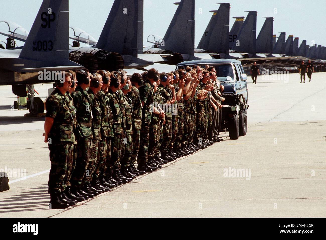 Maintenance personnel from the 119th Fighter Group, North Dakota Air ...