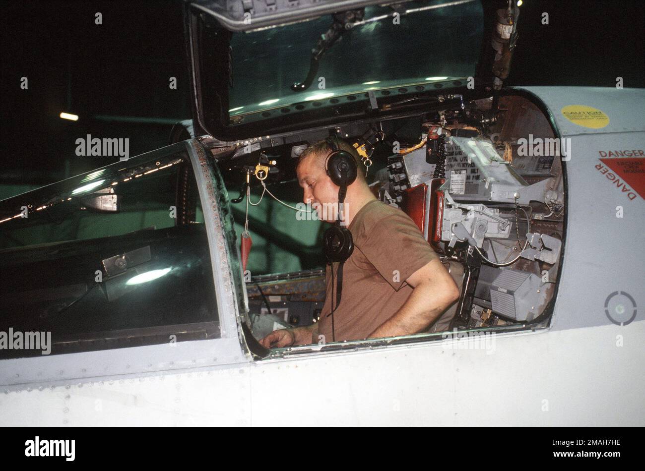 US Air Force SGT. Walker Hogwood, of the 429th Electronic Combat ...