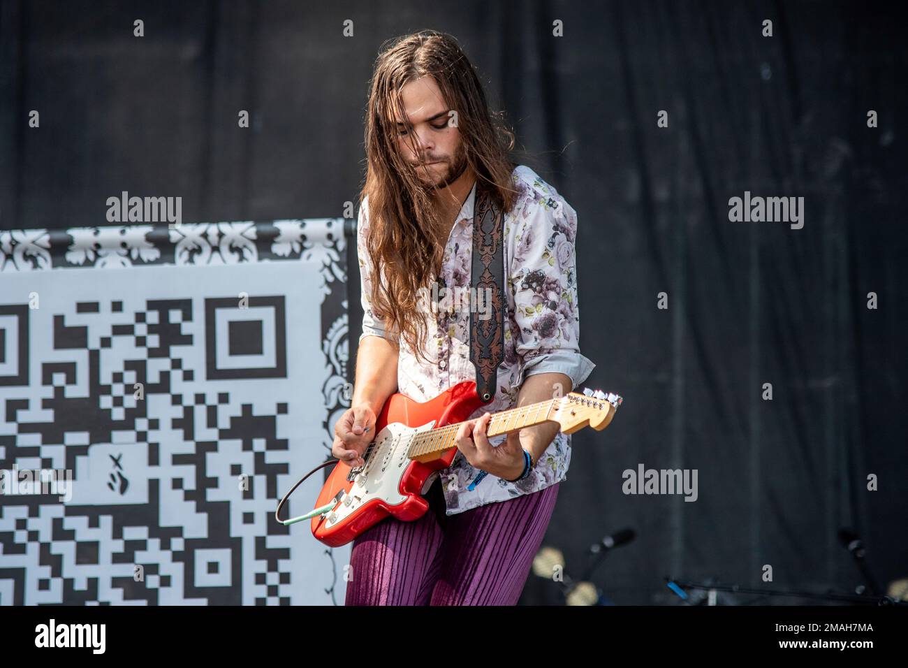 Chris Arndt of Jocelyn & Chris performs at Bourbon and Beyond Music Festival at Kentucky ...