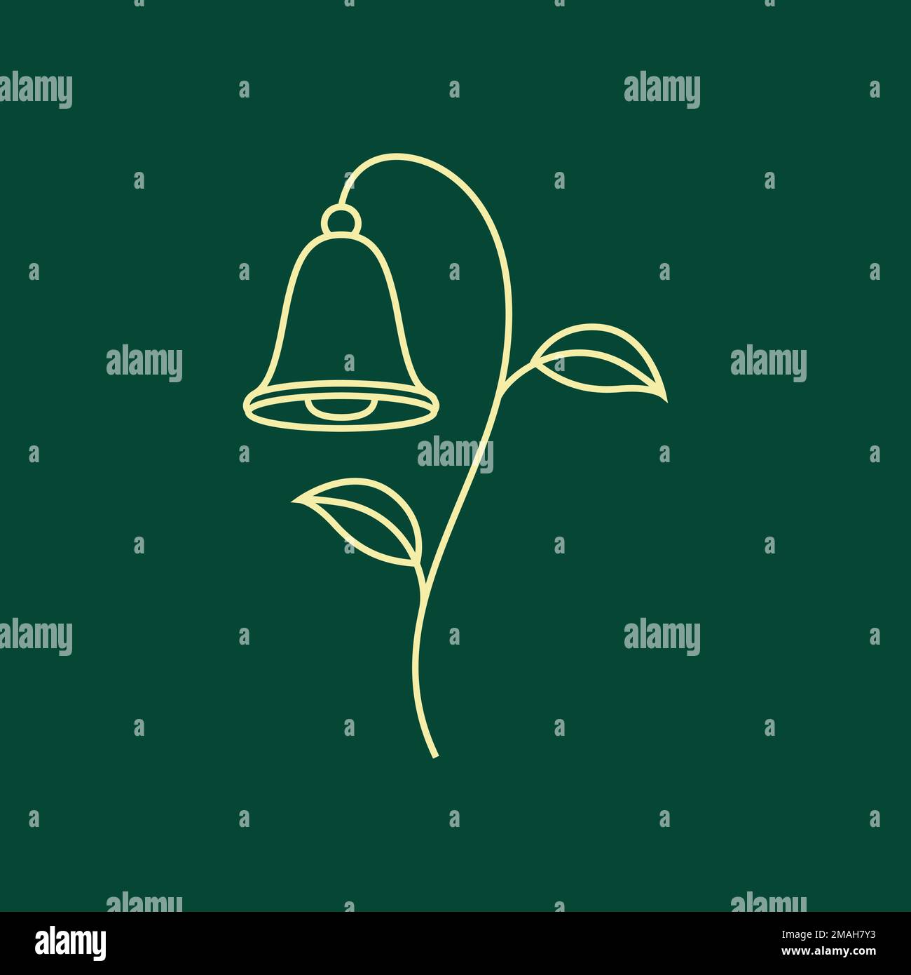 Botanical illustration bellflower Stock Vector Images - Alamy