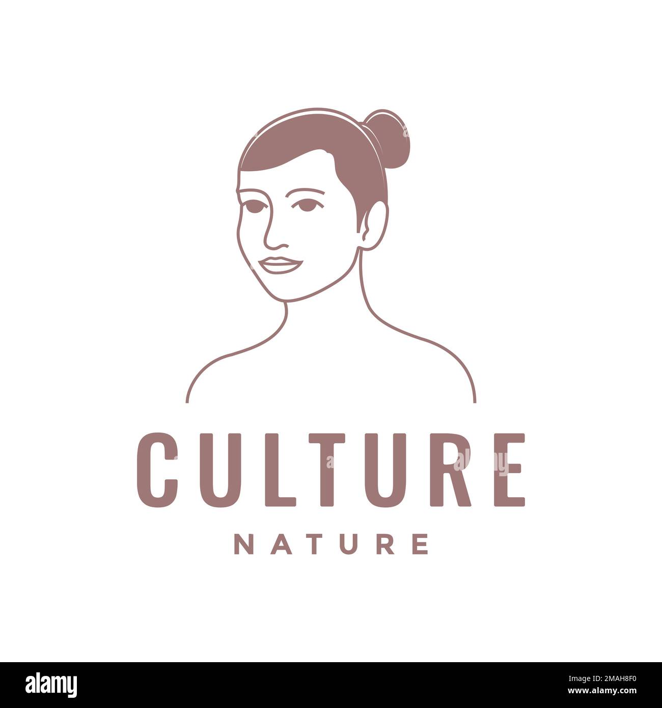 asian-face-hair-bun-style-mascot-logo-design-vector-icon-illustration