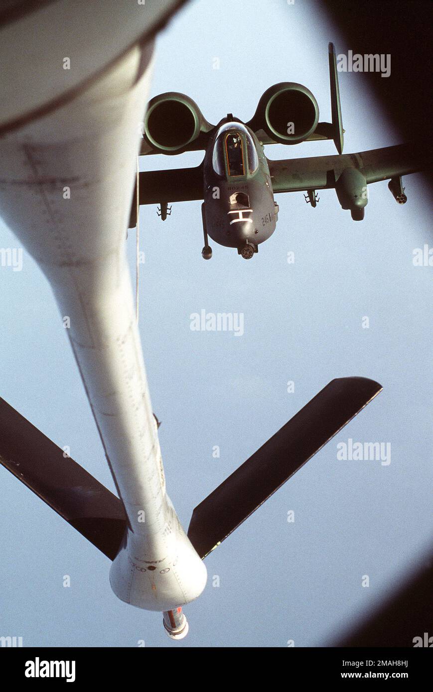 An OA-10A Thunderbolt II aircraft from the 19th Tactical Air Support Squadron approaches the ...