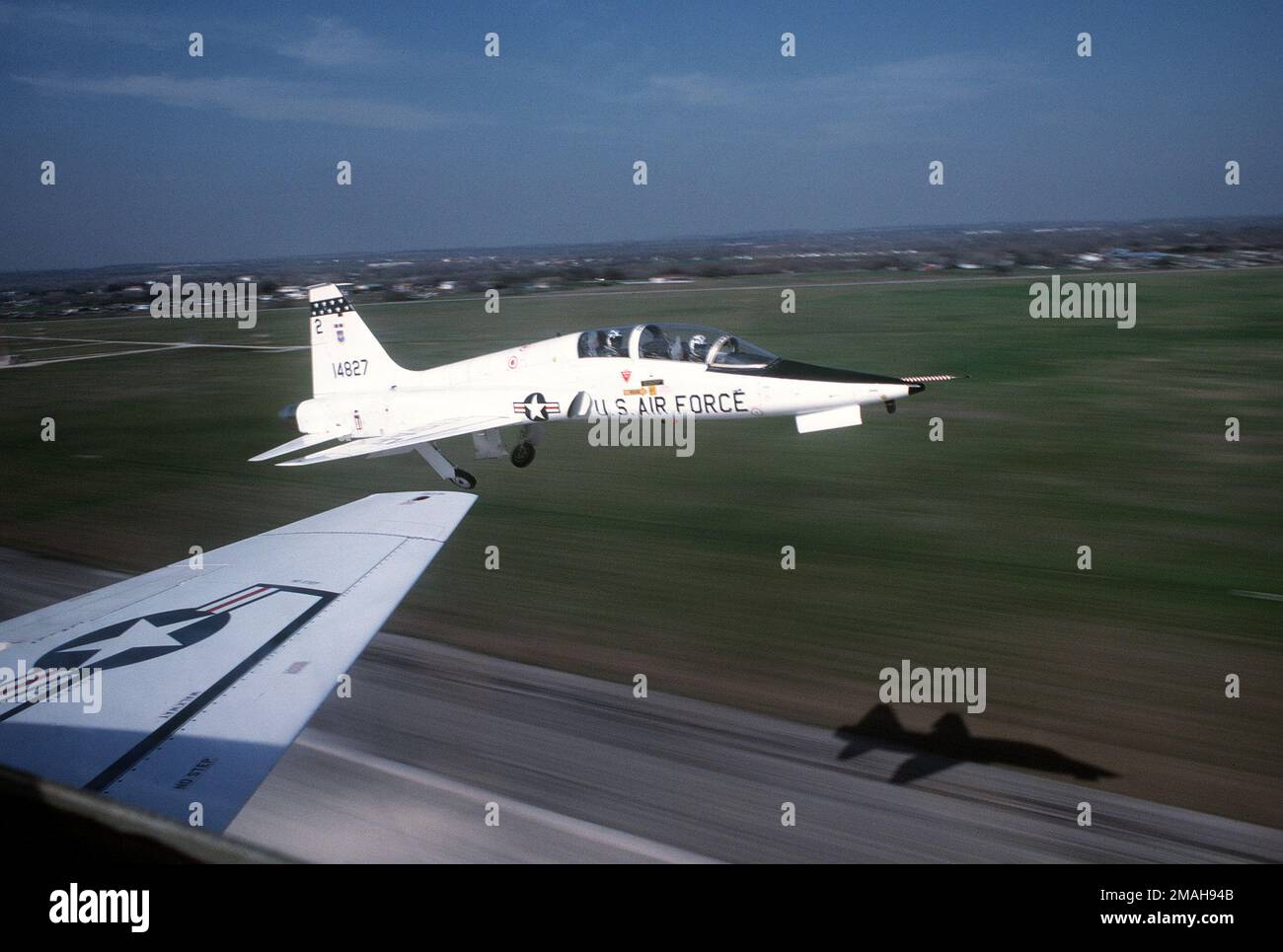 An air crew from the 560th Flying Training Squadron practices touch-and ...