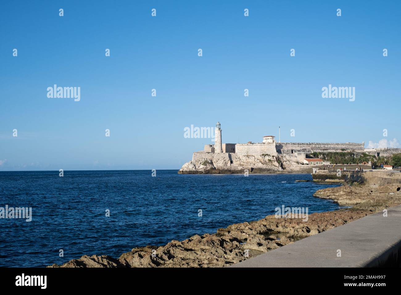 Faro Castillo del Morro, Lighthouse of the El Morro Castle, Castillo de ...