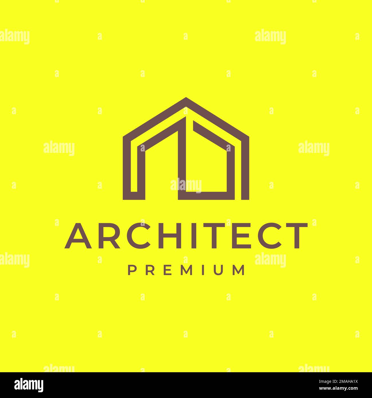 home house minimalist architecture modern structure future logo design ...