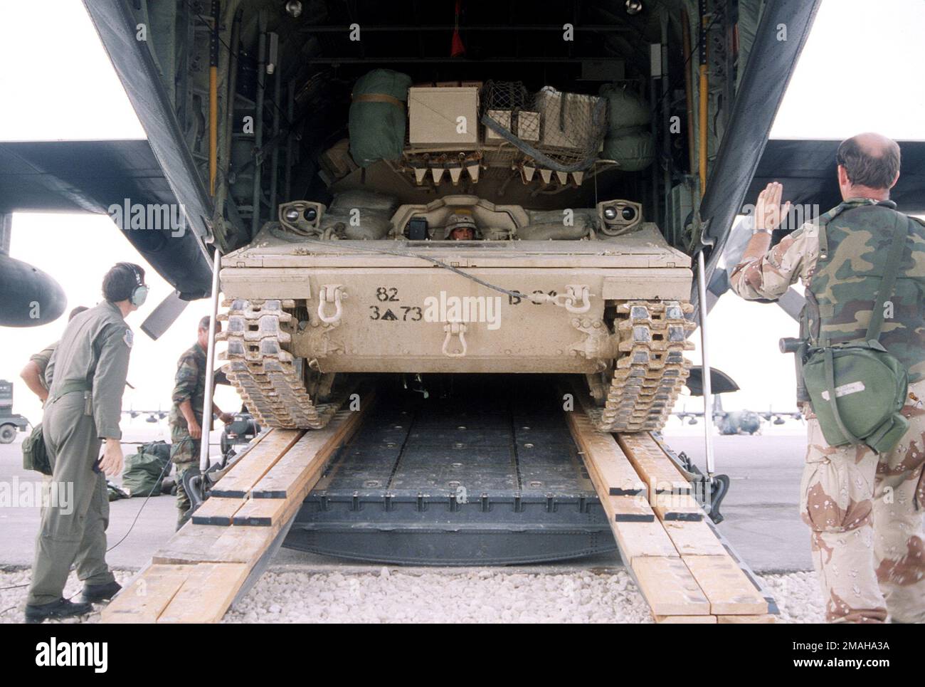 An M-551 Sheridan light tank of the 82nd Airborne Division, loaded with ...