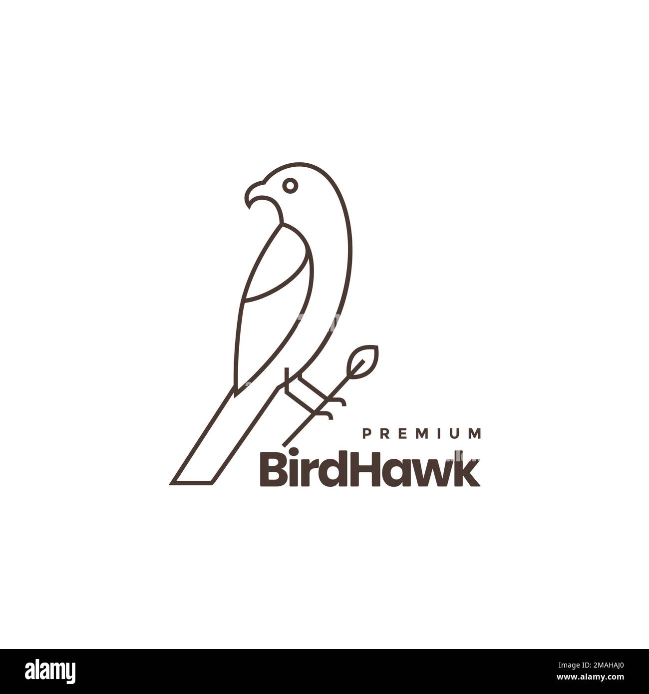 Red shouldered hawk Stock Vector Images - Alamy