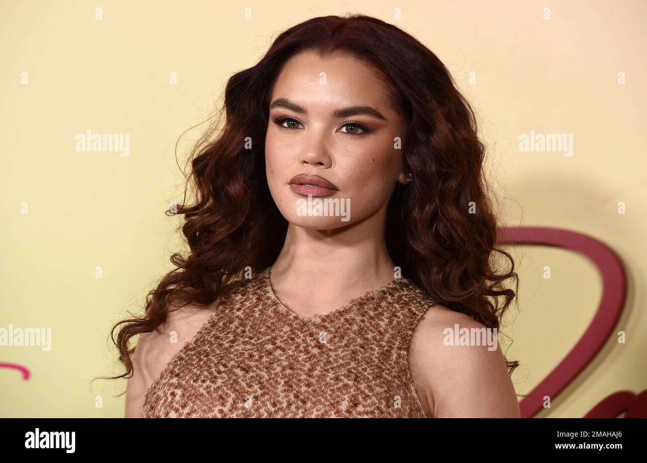 Paris Berelc arrives at the premiere of "Do Revenge," Wednesday, Sept ...