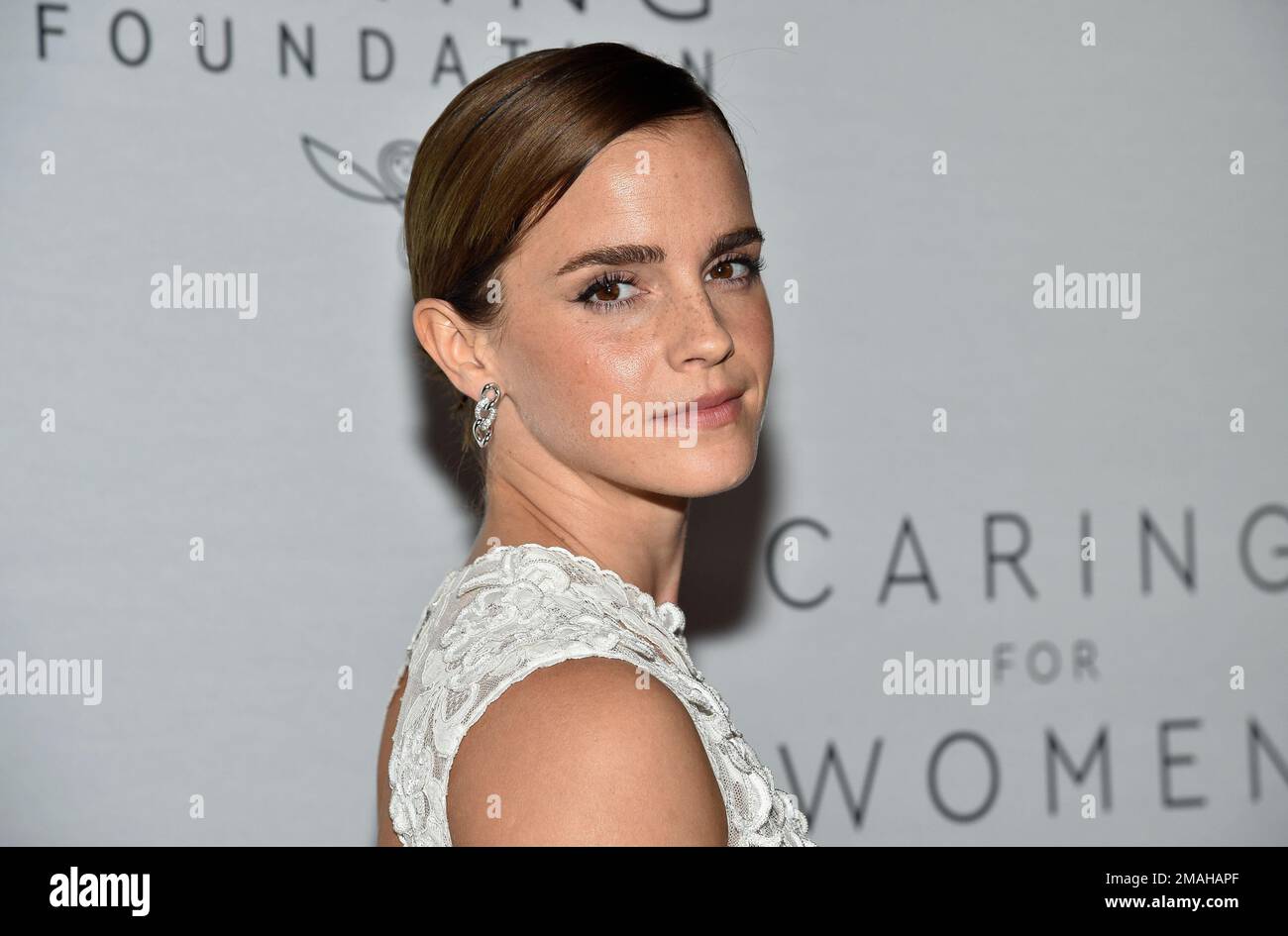 Emma Watson attends the Kering Foundation's Caring For Women Dinner at The Pool on Thursday ...