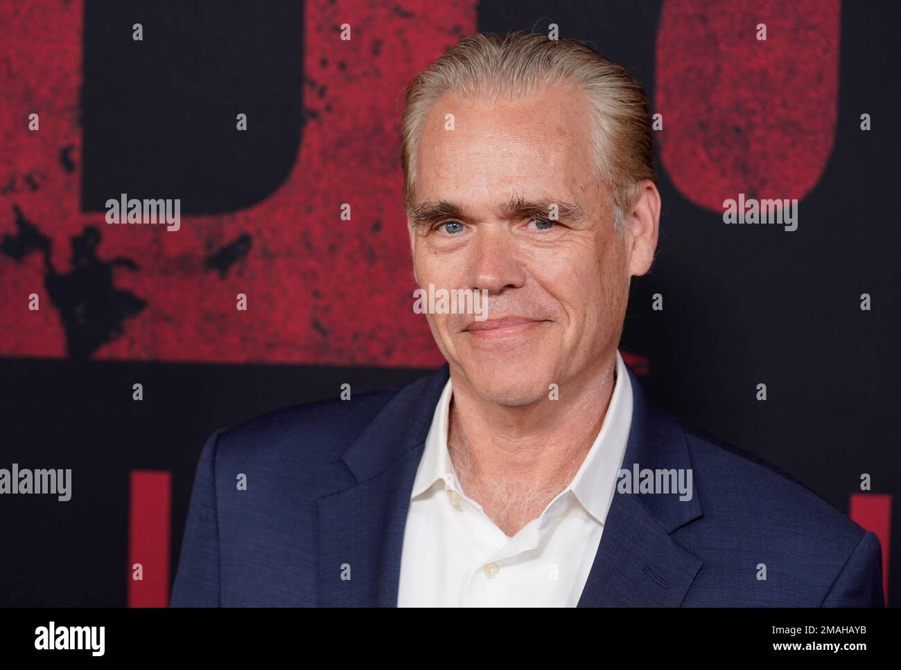 John Gilroy poses at a launch event for the Disney+ streaming series ...