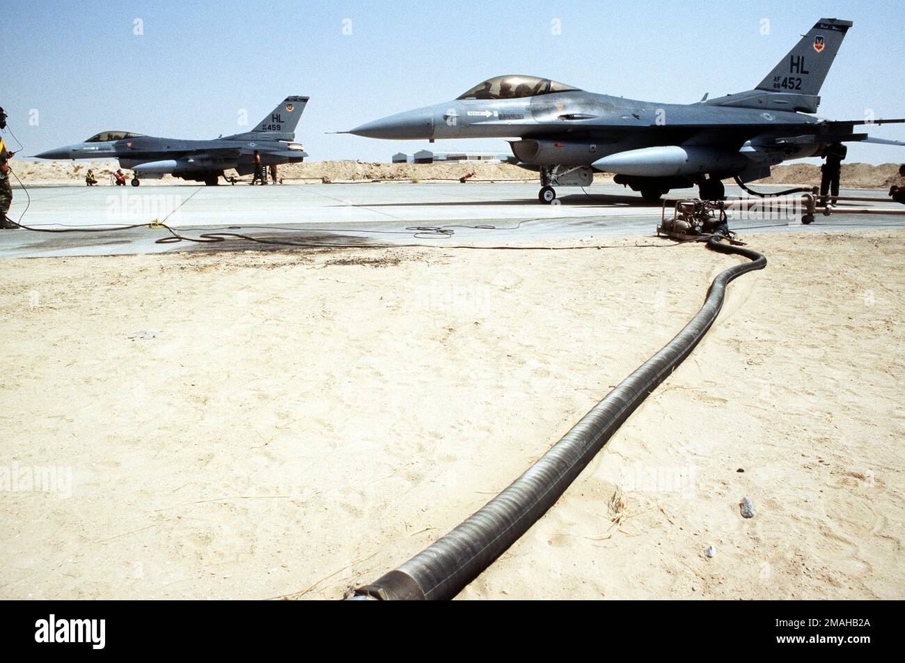 F-16C Fighting Falcon aircraft of the 388th Tactical Fighter Wing ...