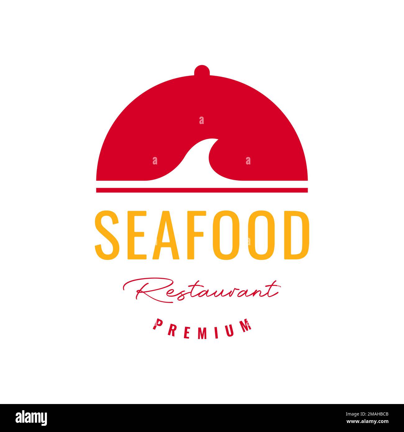 seafood restaurant fresh delicious fish fin logo design vector icon ...