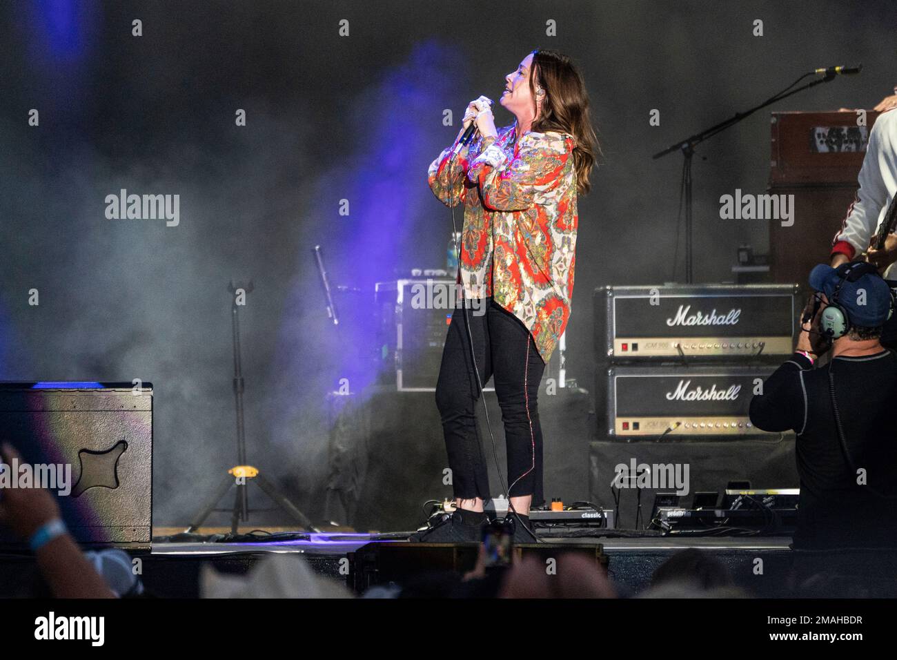 Alanis Morissette performs at Bourbon and Beyond Music Festival at ...