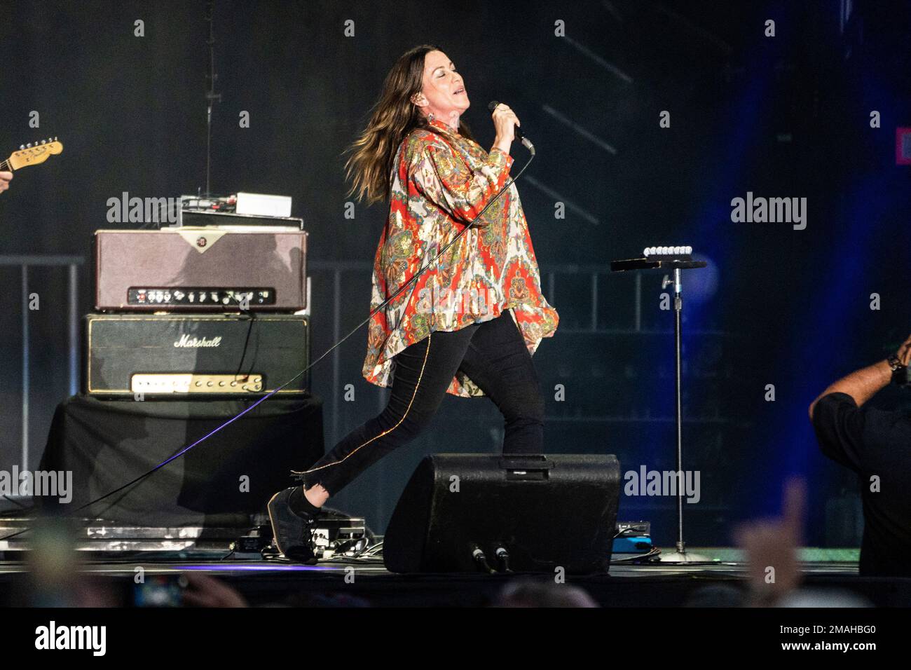 Alanis Morissette performs at Bourbon and Beyond Music Festival at ...
