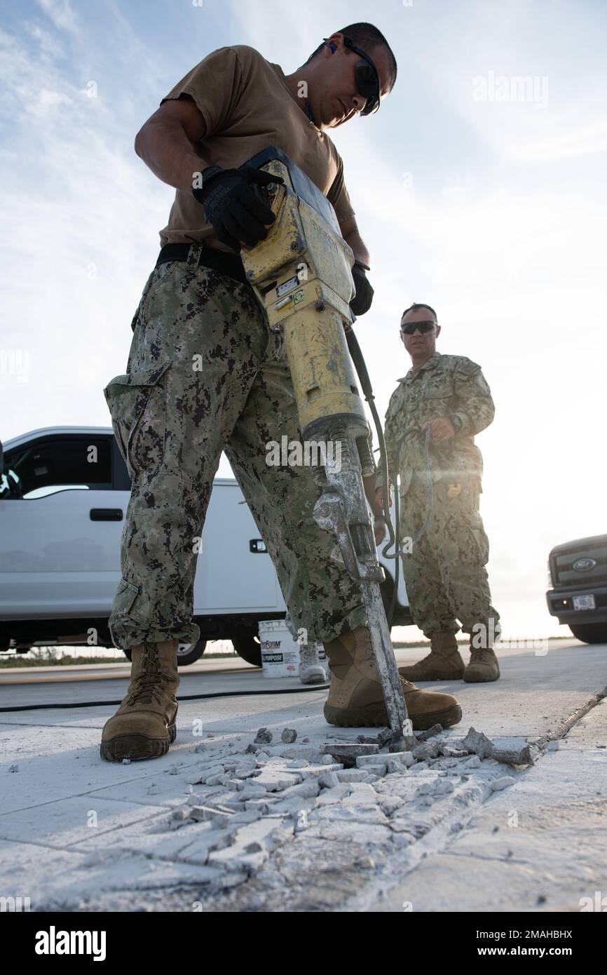 NMCB-14 provides advance base construction, battle damage repair ...