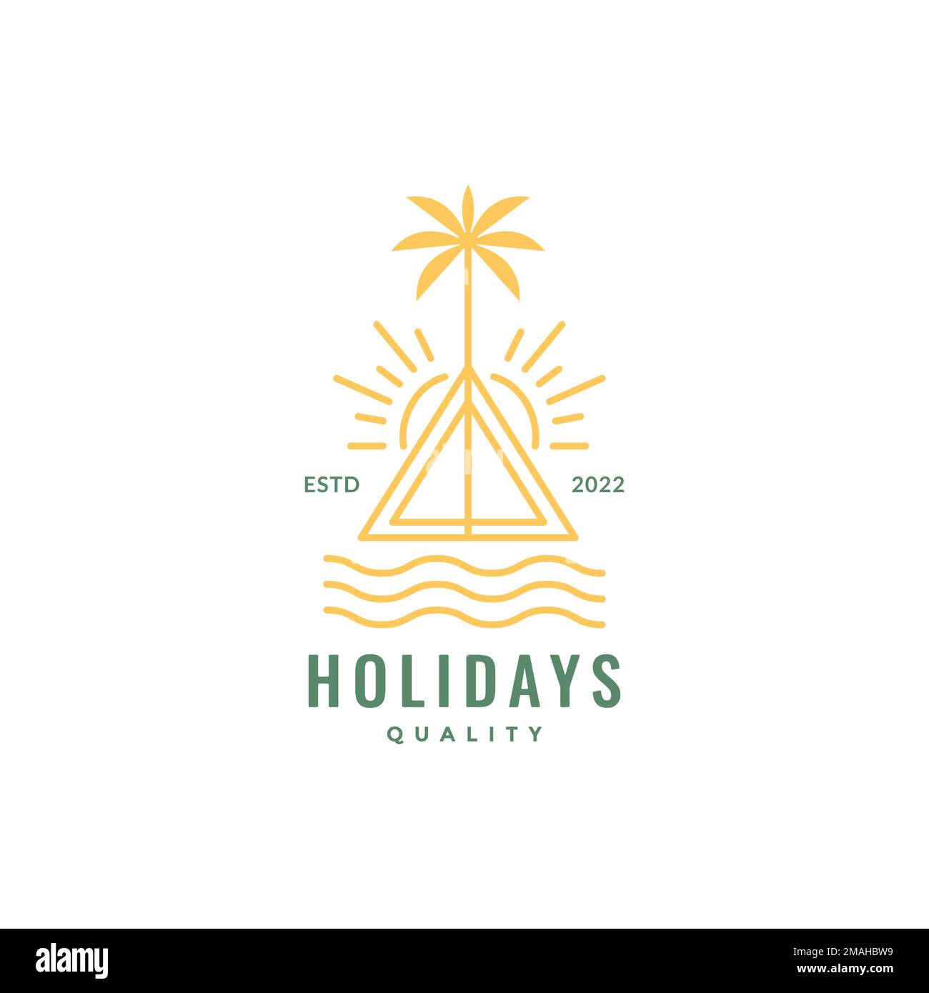 Campfire beach couple Stock Vector Images - Alamy