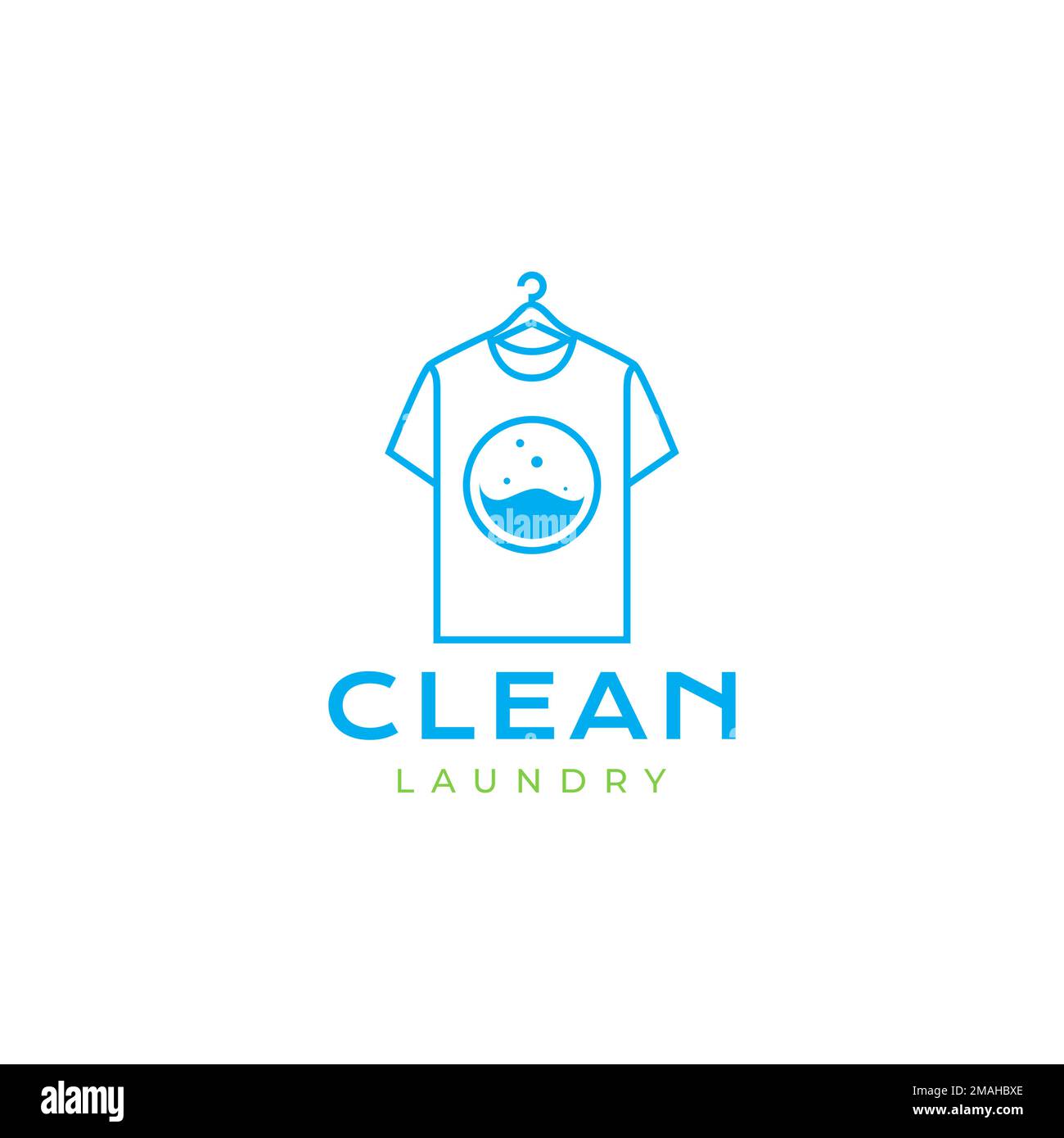 laundry cloth washing machine cleaner modern logo design vector icon ...