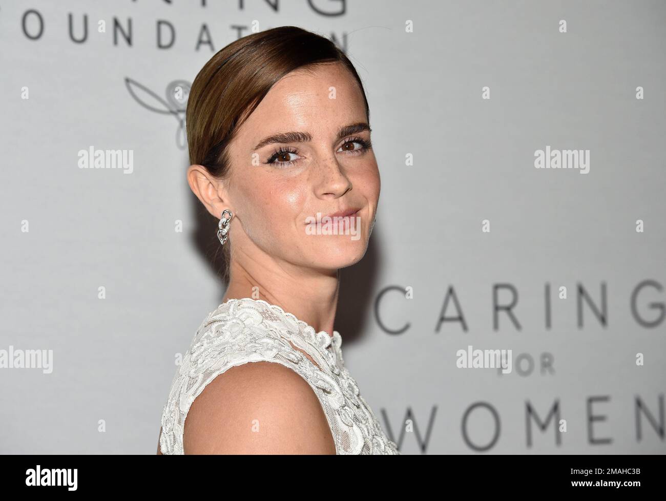 Emma Watson attends the Kering Foundation's Caring For Women Dinner at The Pool on Thursday ...