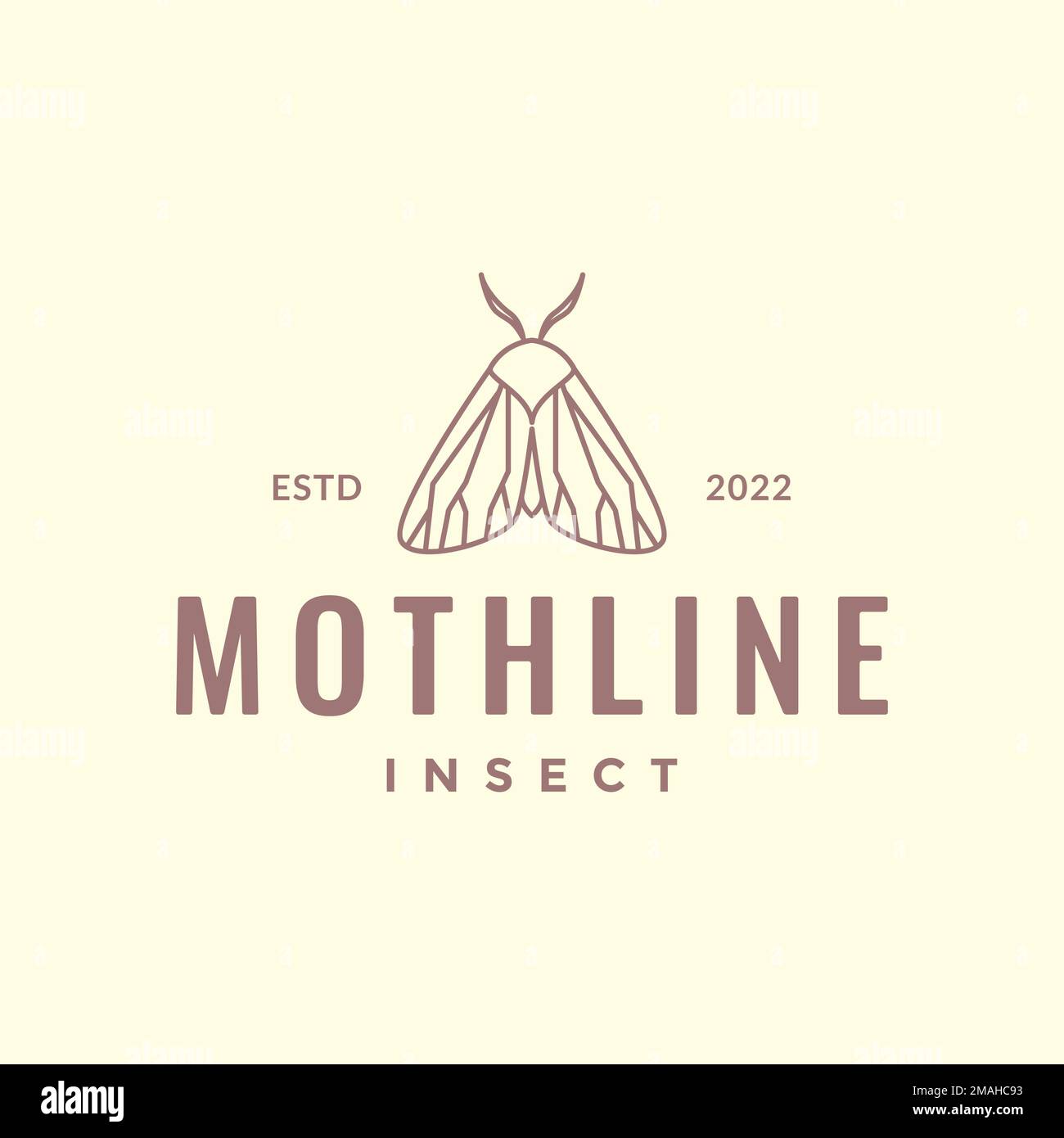 Moth flying Stock Vector Images - Alamy