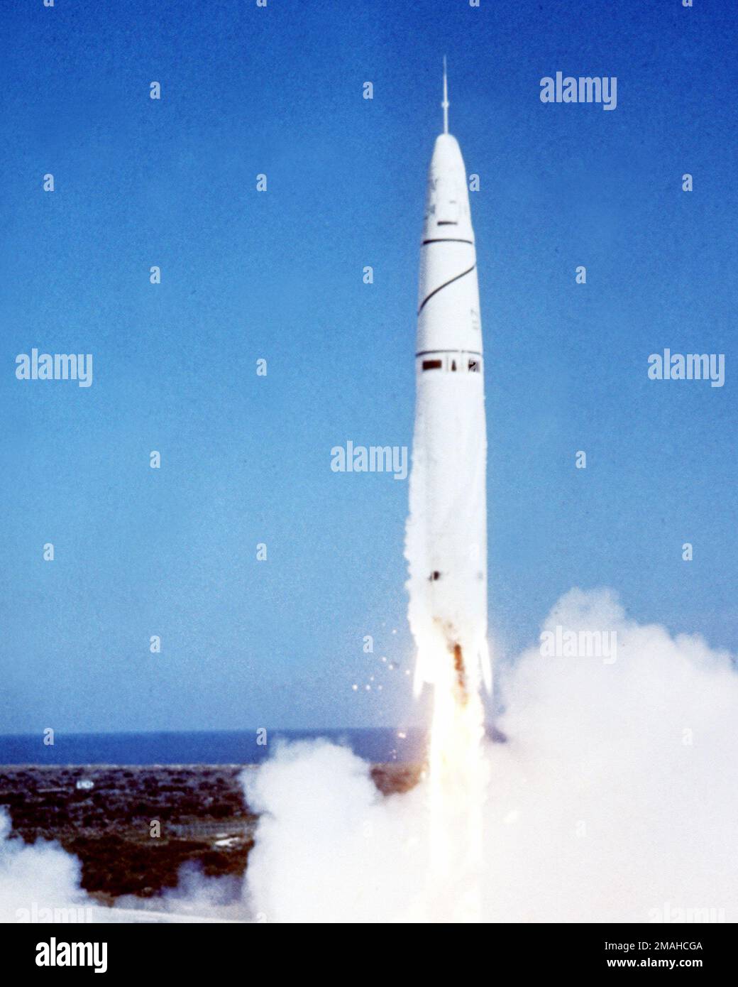 Launch of a Thor standard launch vehicle 2D. Country: Unknown Stock ...