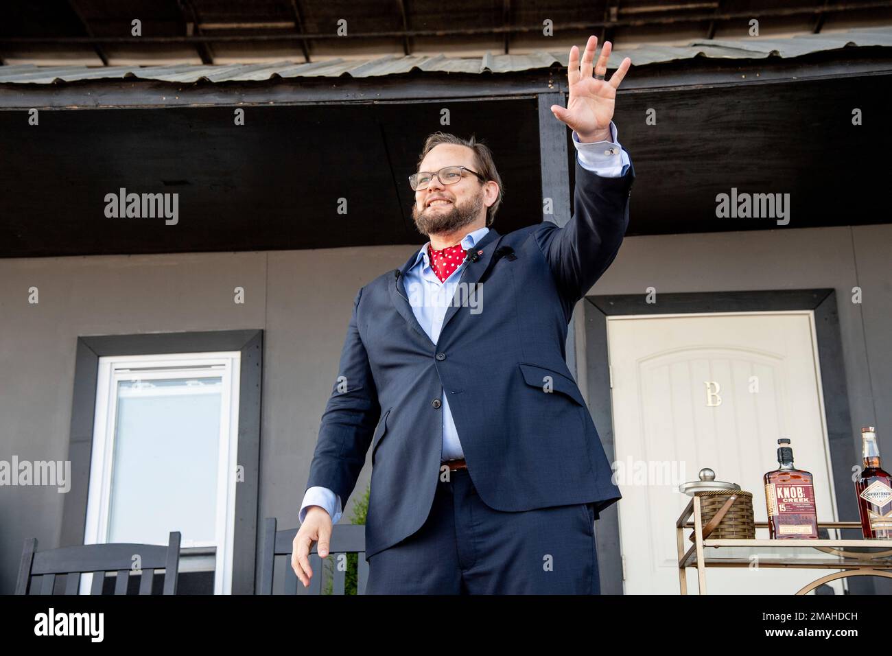 Fred Minnick is seen at Bourbon and Beyond Music Festival at Kentucky ...