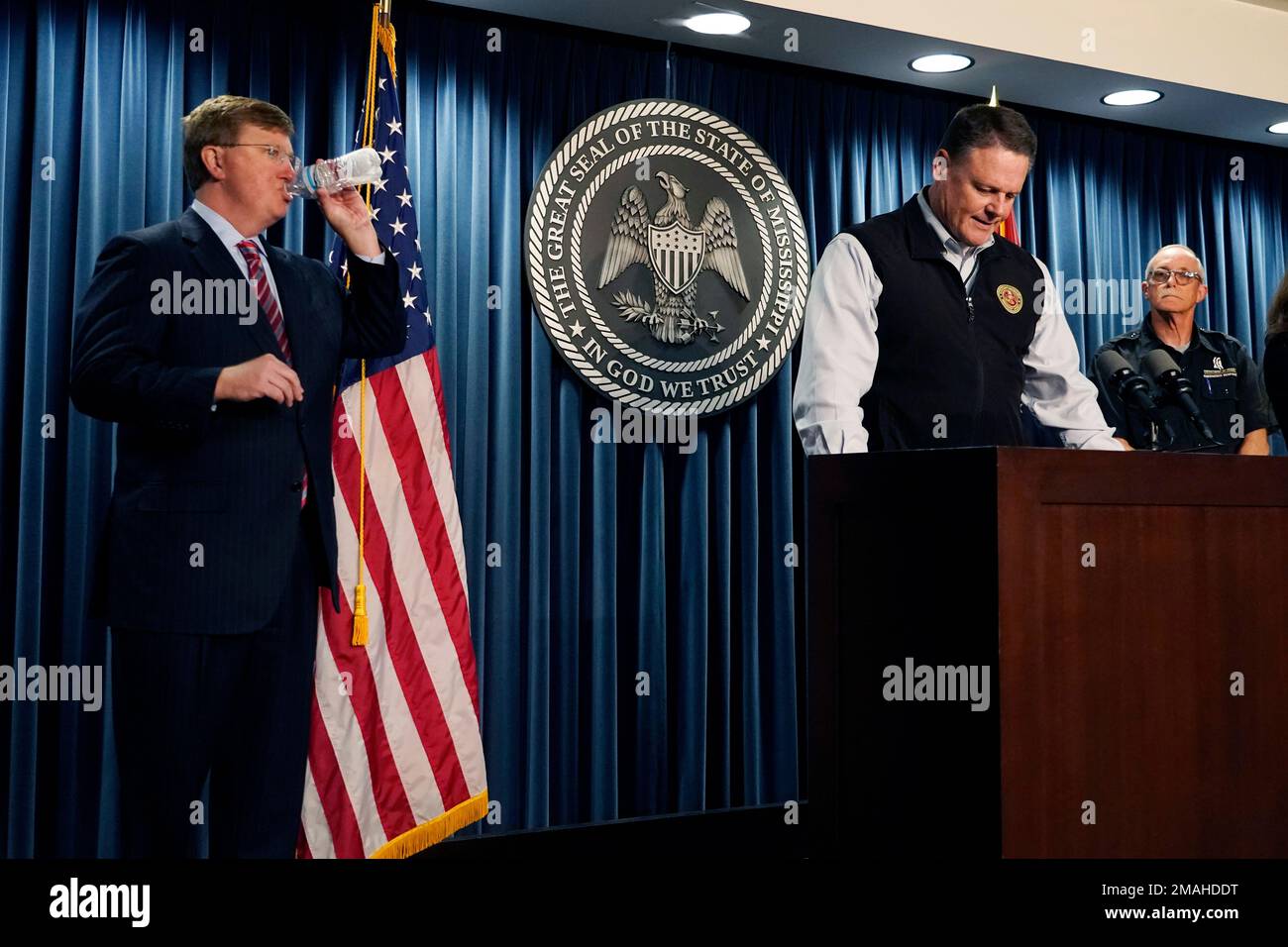 Mississippi Emergency Management Agency executive director Stephen C ...