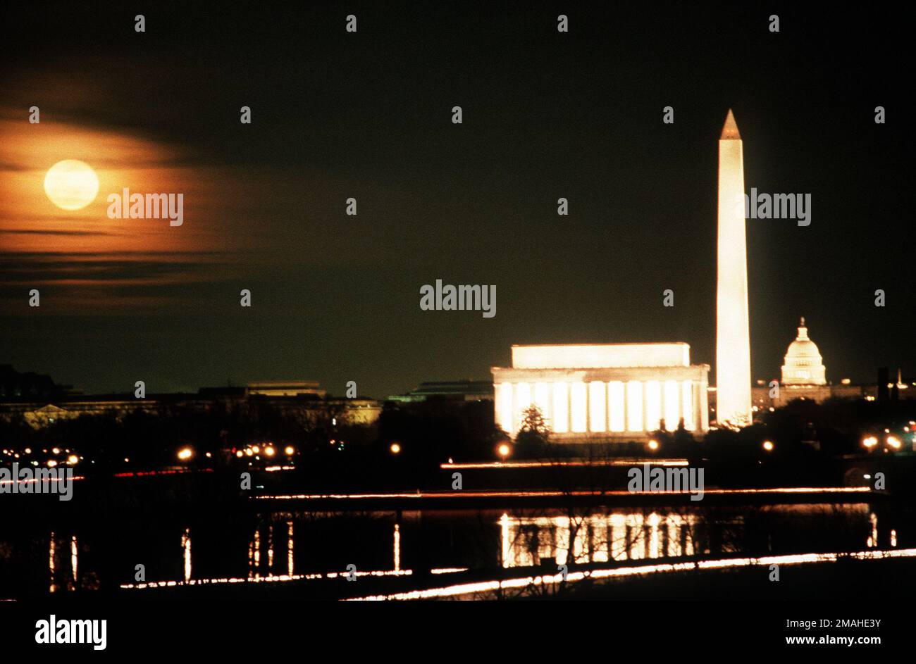 View over capitol hill monuments hi-res stock photography and images ...