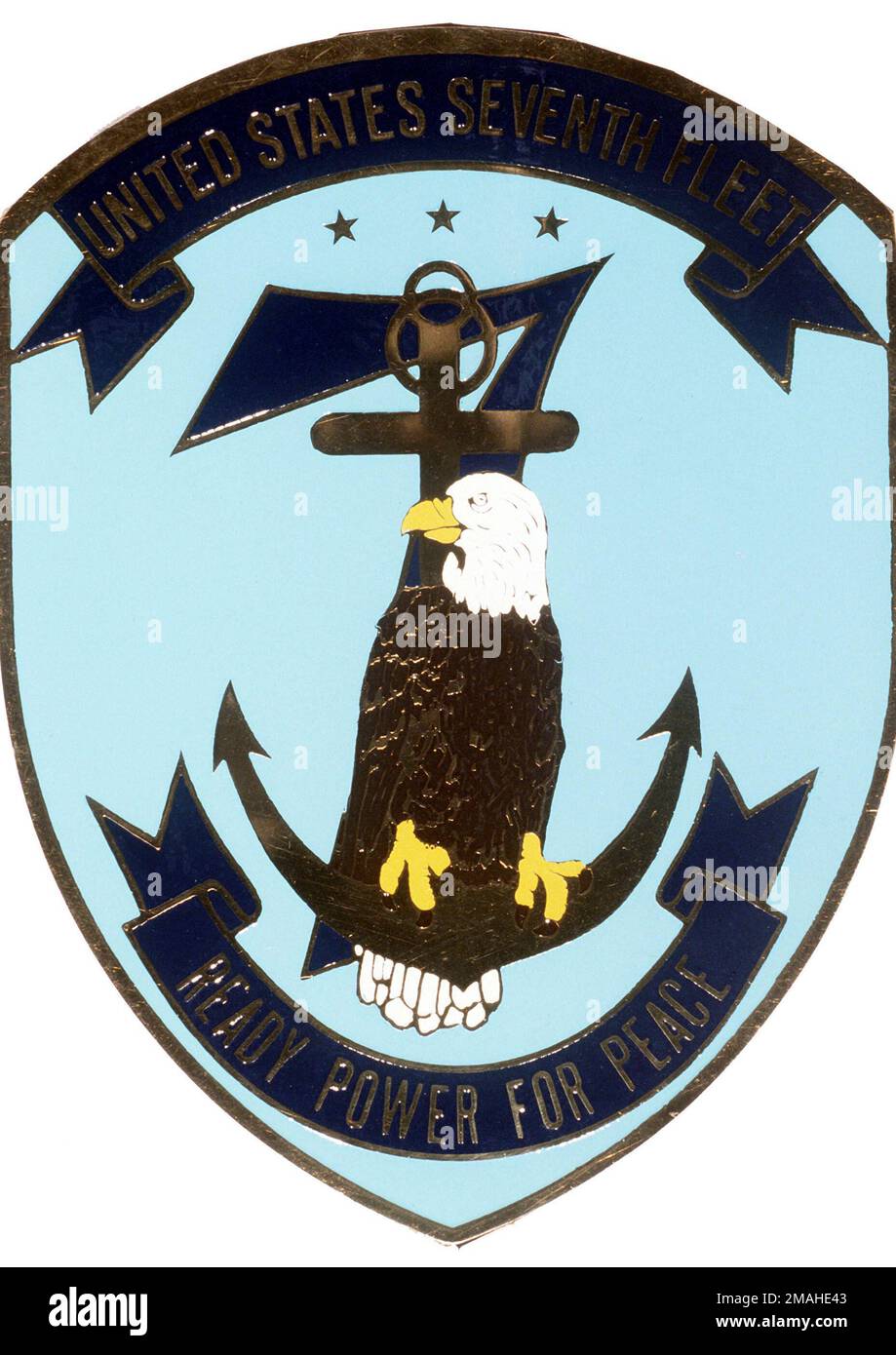Official seal for : U.S. Navy 7th Fleet. Country: Unknown Stock Photo ...