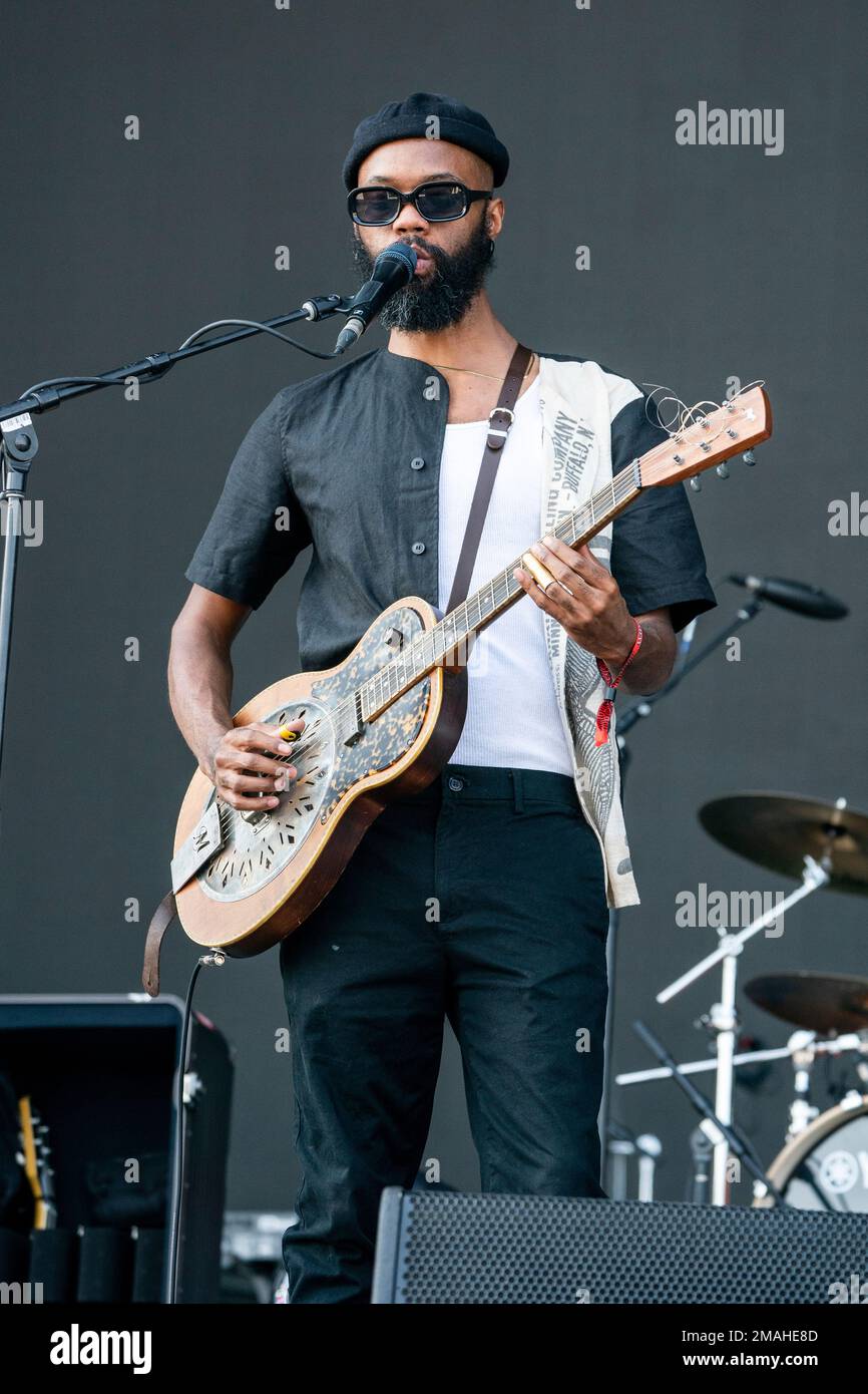 Buffalo Nichols performs at Bourbon and Beyond Music Festival at ...