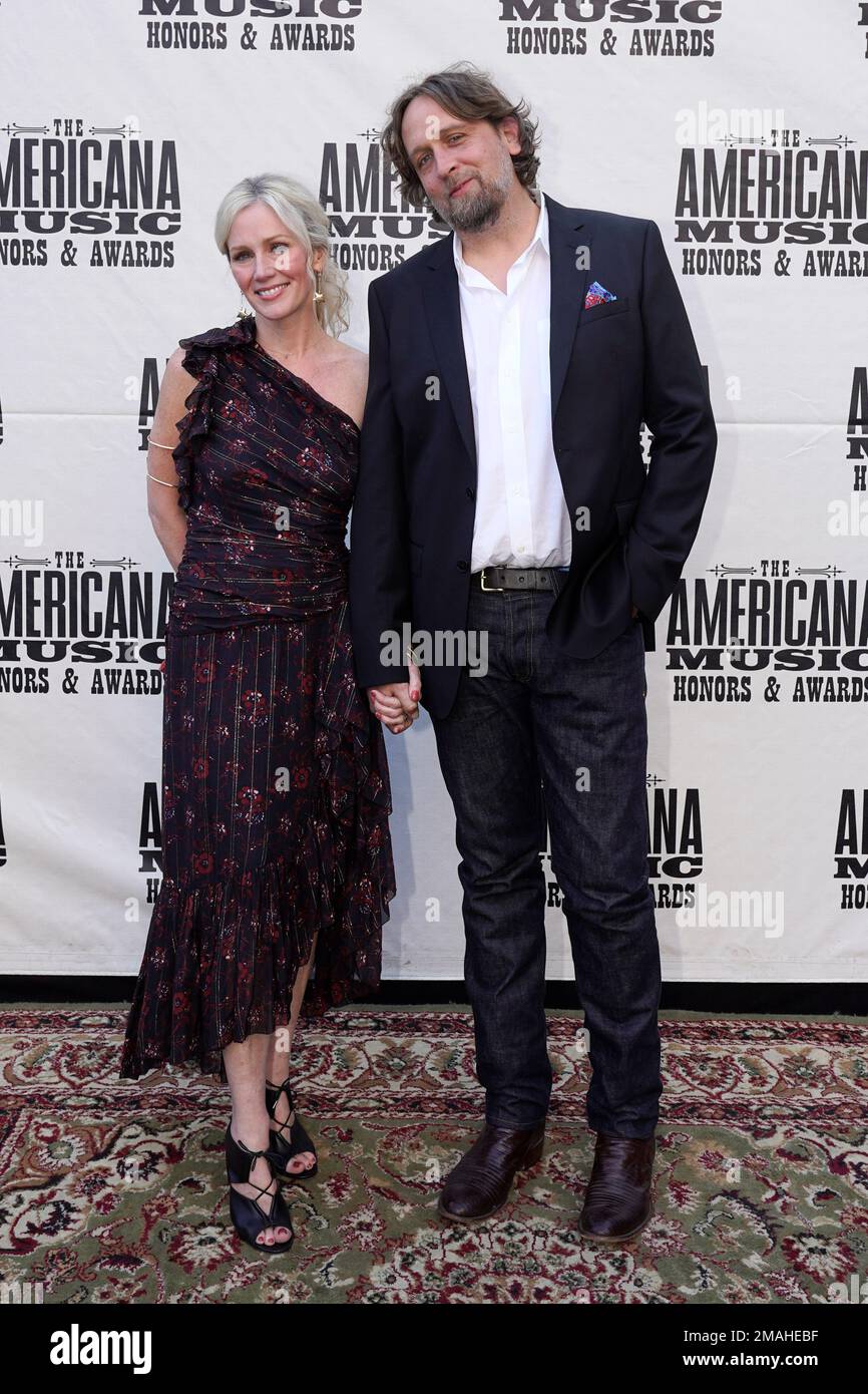 Allison Moorer and Hayes Carll arrive at the Americana Honors & Awards ...
