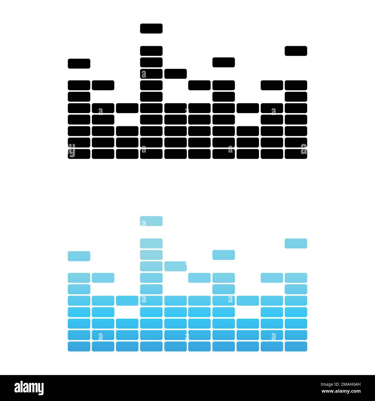 Abstract energy equalizer background audio Cut Out Stock Images ...