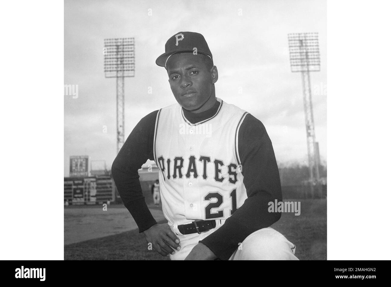 FILE - Roberto Clemente of the Pittsburgh Pirates is seen in Tampa, Fla ...