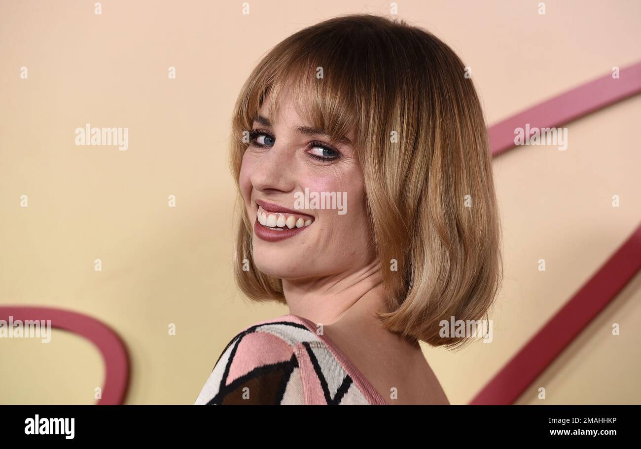 Maya Hawke arrives at the premiere of "Do Revenge," Wednesday, Sept. 14 ...
