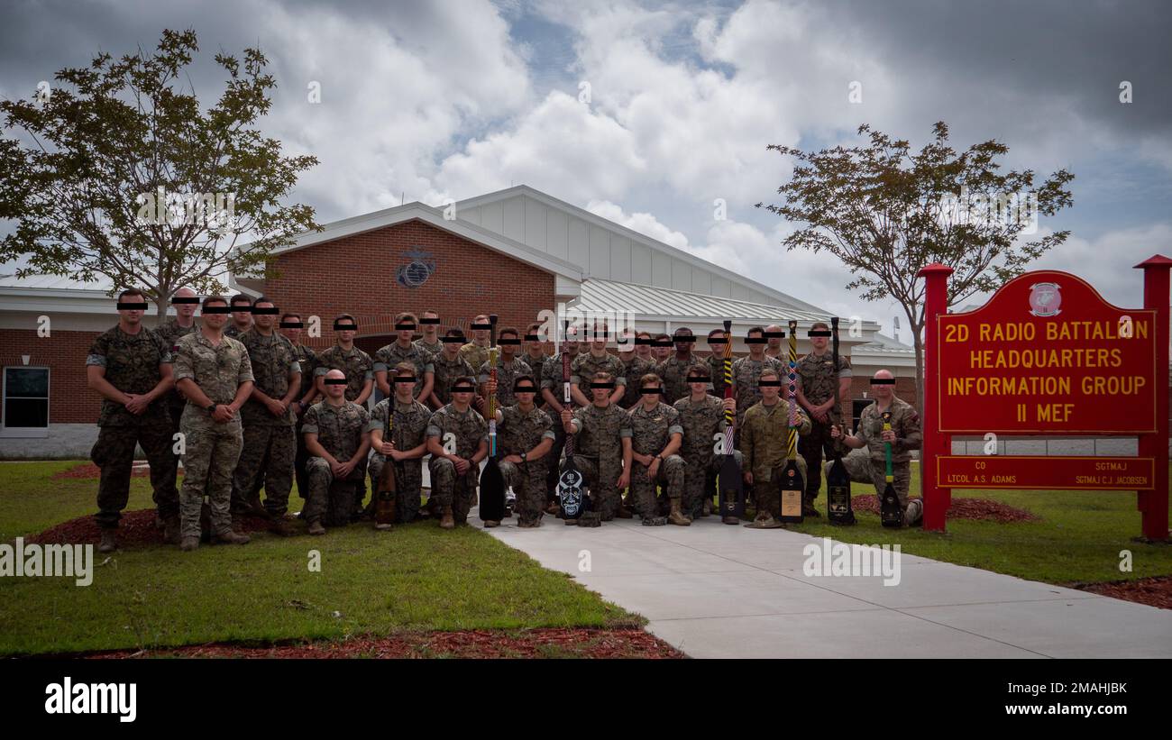 U.S. Marines with 2nd Radio Battalion, II Marine Expeditionary Force ...