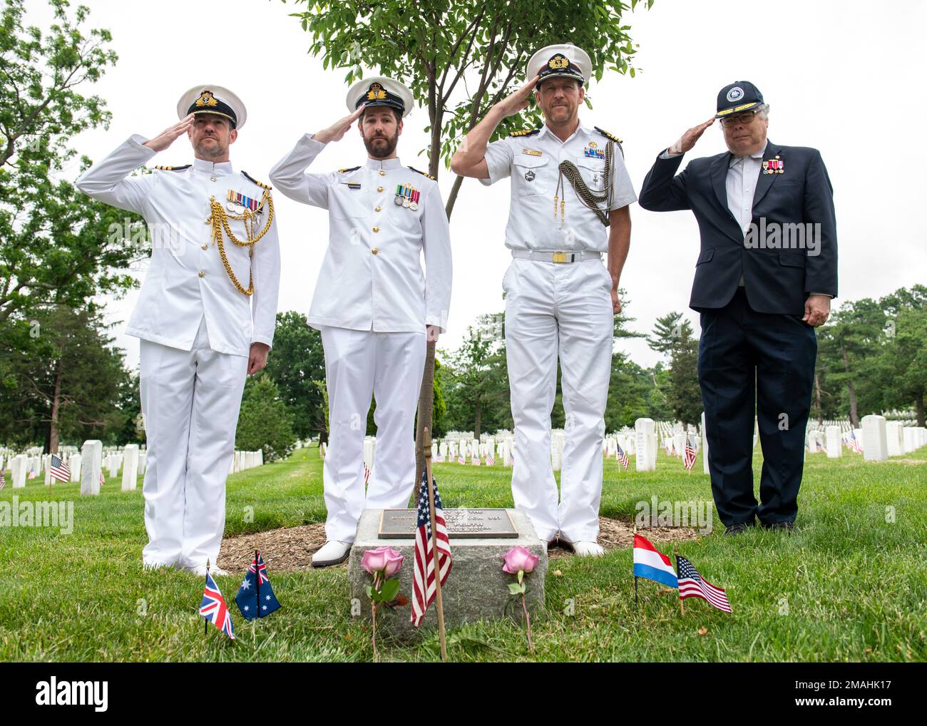 Naval History and Heritage Command (NHHC) Director, Samuel J. Cox ...