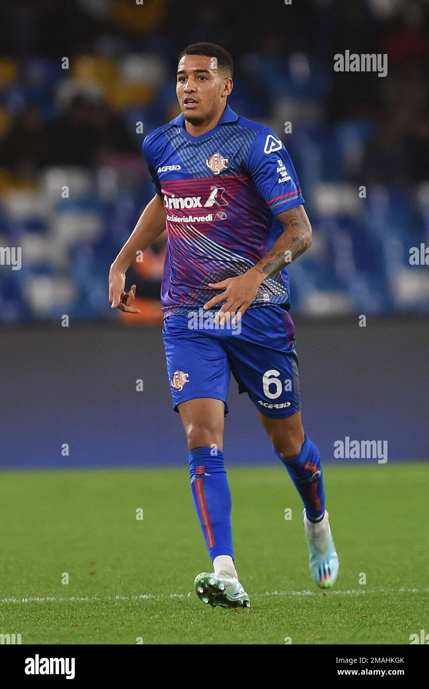 Naples, Italy. 17 Jan, 2023. Charles Pickel of US Cremonese during the ...