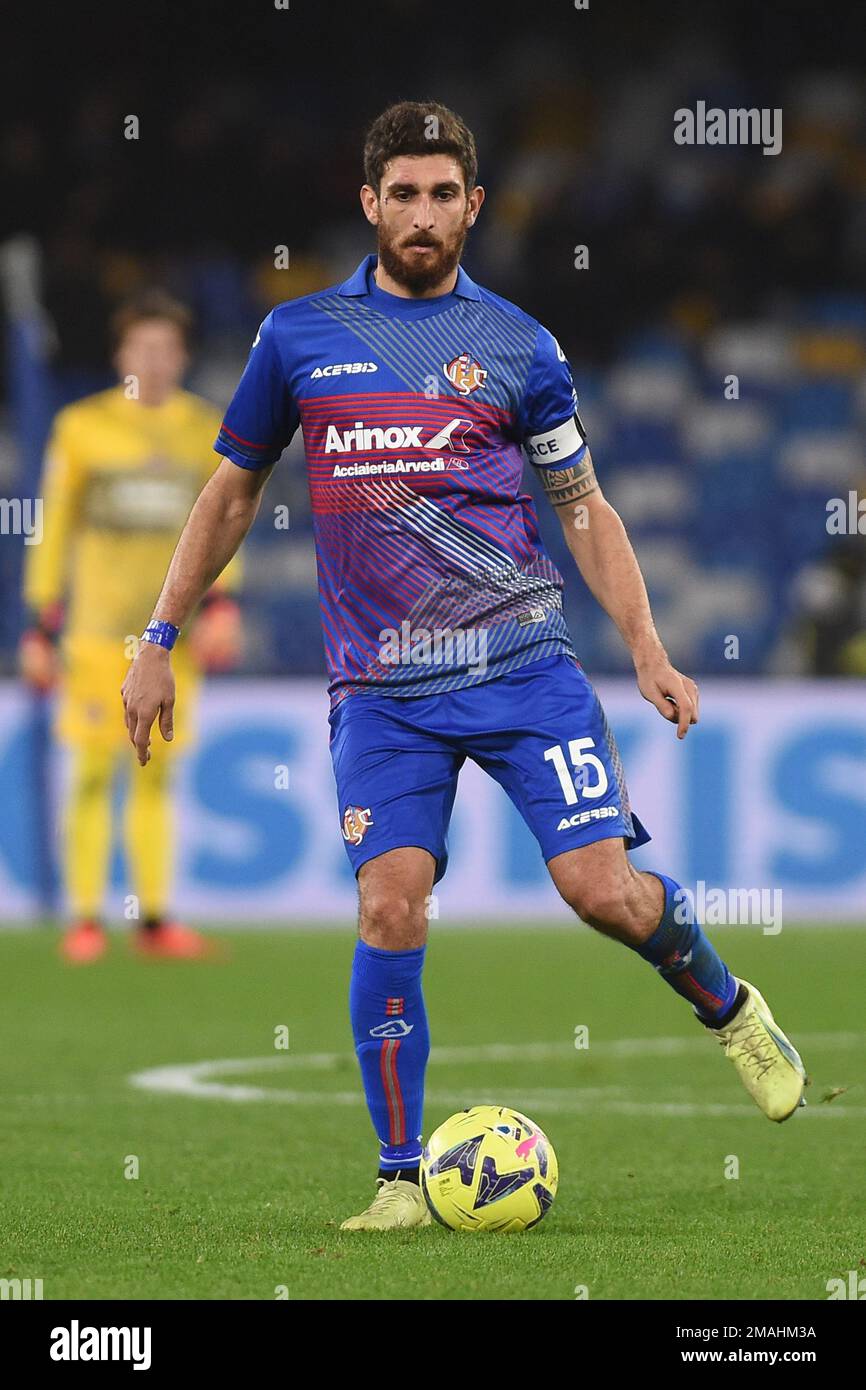 Naples, Italy. 17 Jan, 2023. Matteo Bianchetti of US Cremonese during ...