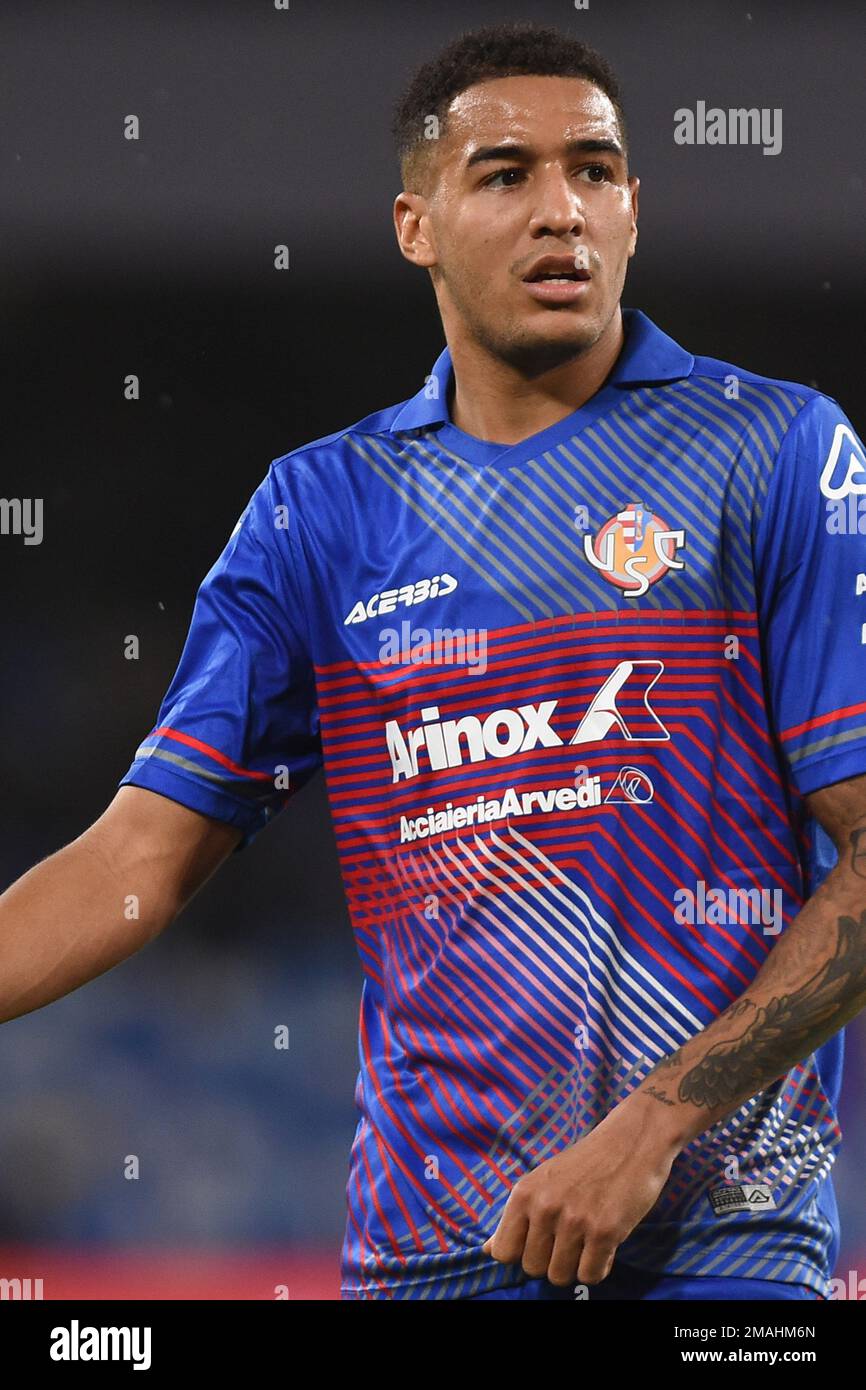 Naples, Italy. 17 Jan, 2023. Charles Pickel of US Cremonese during the ...