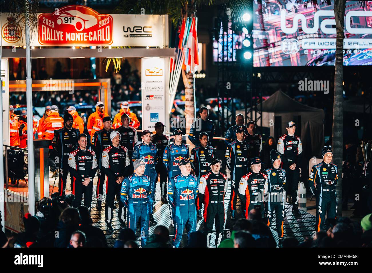 Driver picture during the Rallye Automobile Monte Carlo 2023, 1st round ...