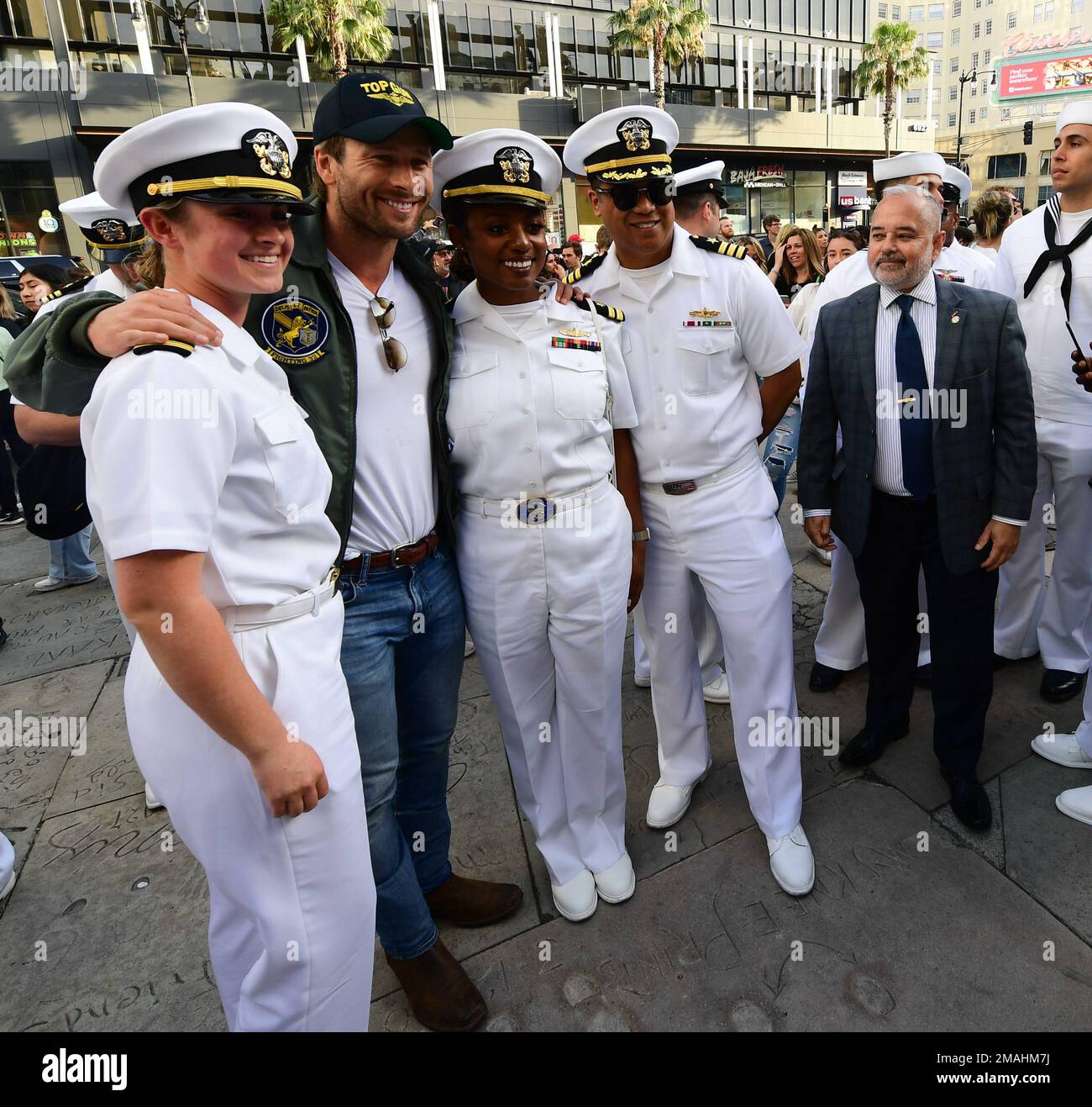 Hollywood, Calif. (May 27, 2022) – U.S. Navy Lt. j.g. Kathryn Ridgway ...